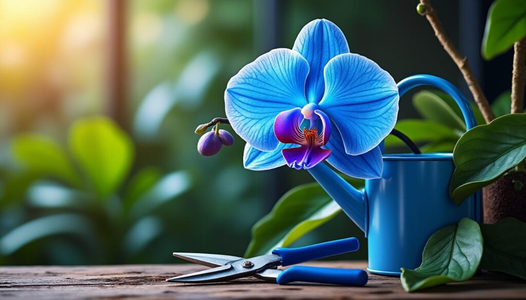 L'orchidée bleue : guide complet pour la cultiver et l'entretenir
