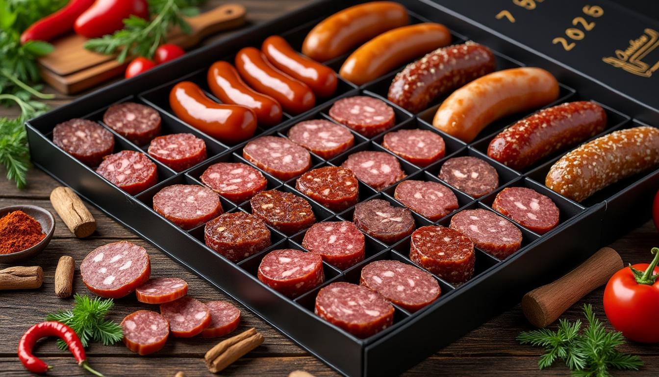 Calendrier de l'Avent Saucisson 2025 : 24 Saveurs Authentiques à Déguster
